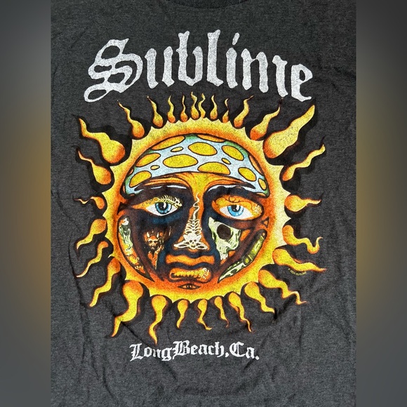 Sublime | Shirts | Sublime Long Beach Graphic Tshirt Euc | Poshmark